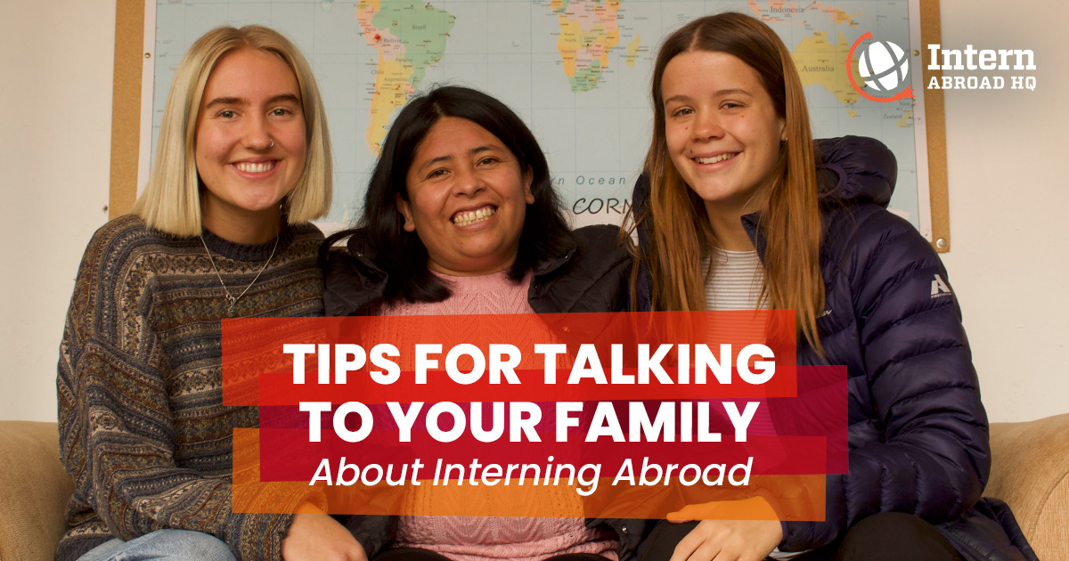 Interning Abroad Information For Parents & Guardians