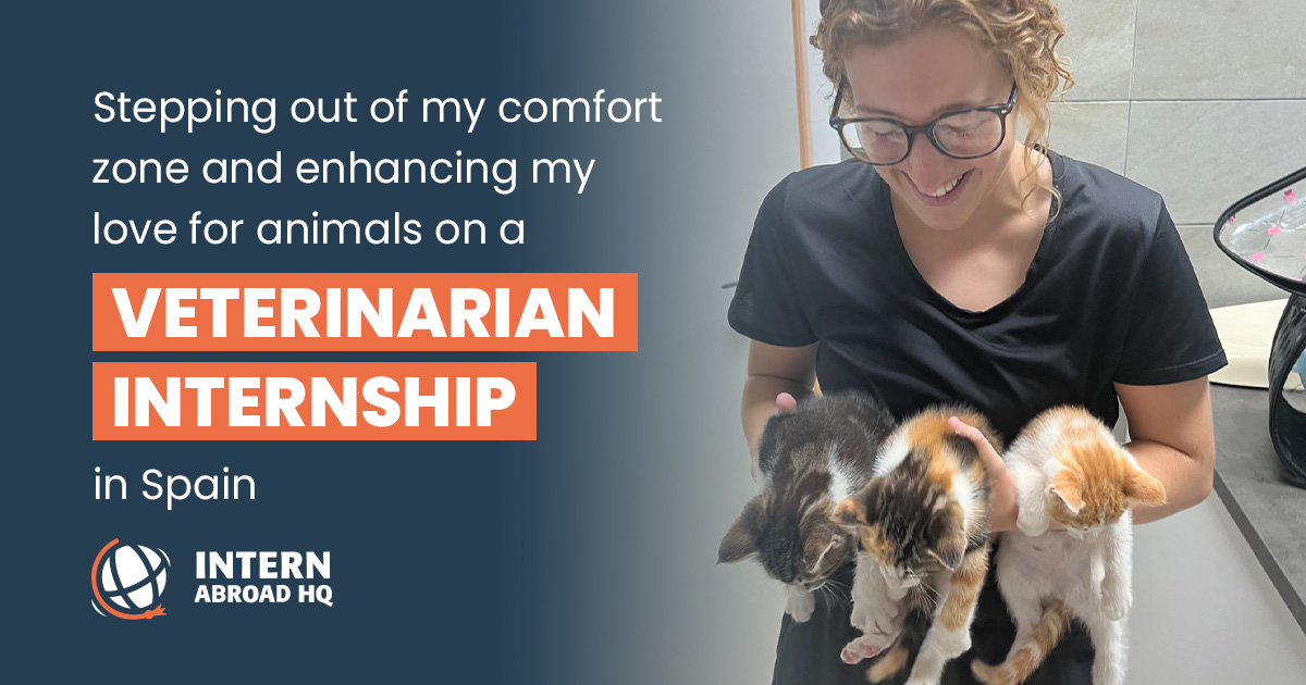 Enhancing my love for animals on a Veterinarian internship in Spain ...