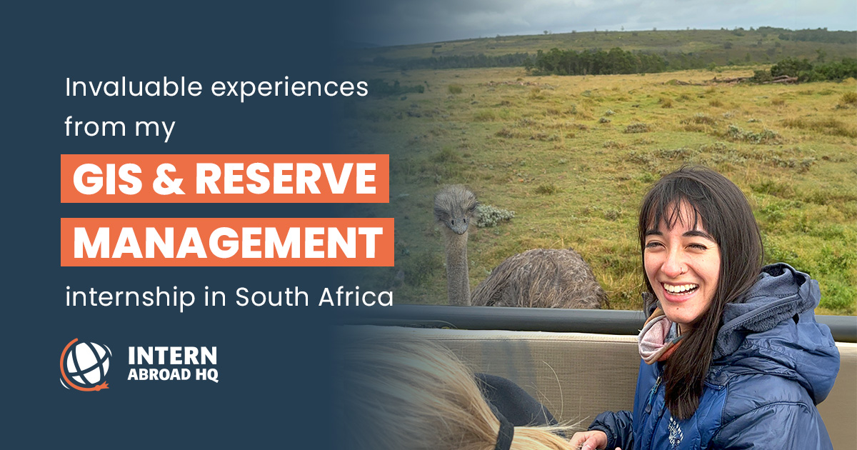 The invaluable experiences from my GIS & Reserve Management Internship ...