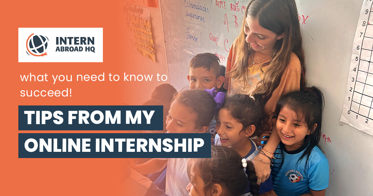 Tips from my online internship - what you need to know to succeed ...